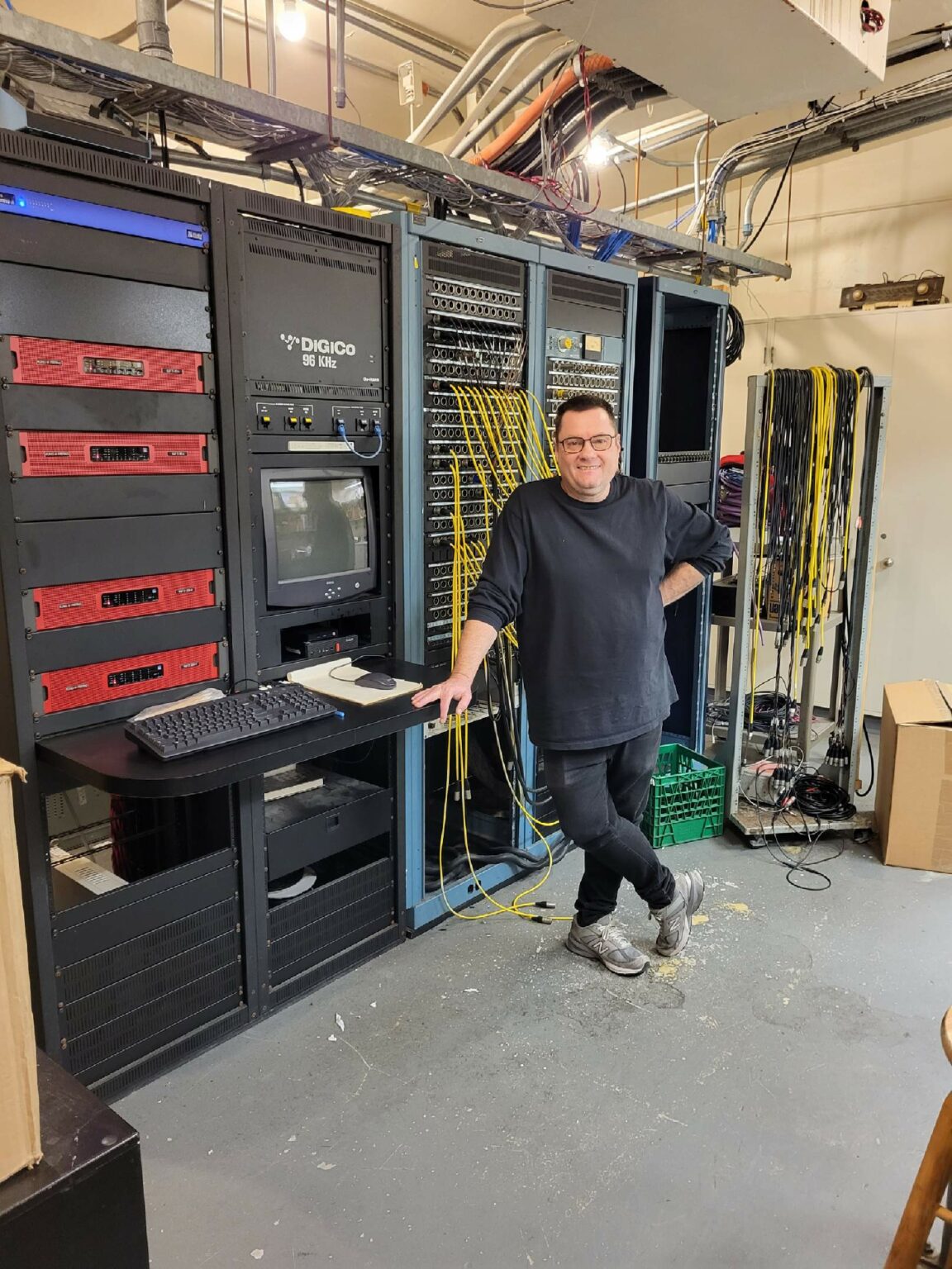 Le responsable de l’audio Michael Stewart fait sonner les grands noms ...